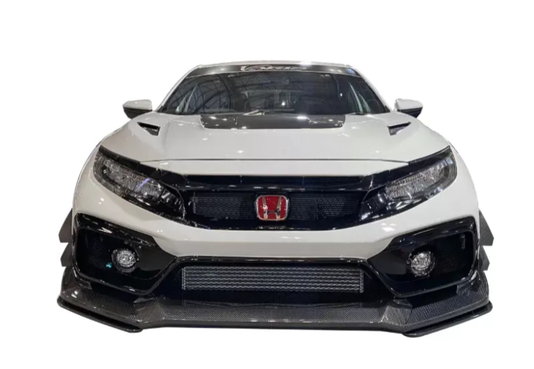 Varis Arising-II Front Bumper FRP/Carbon for Honda Civic Type R FK8 20 ...